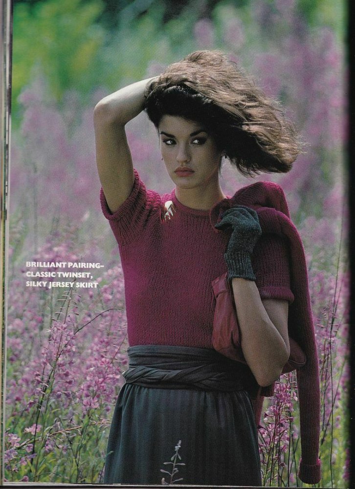 Uk Vogue October 15 1979 Janice Dickinson By Mike Reinhardt The