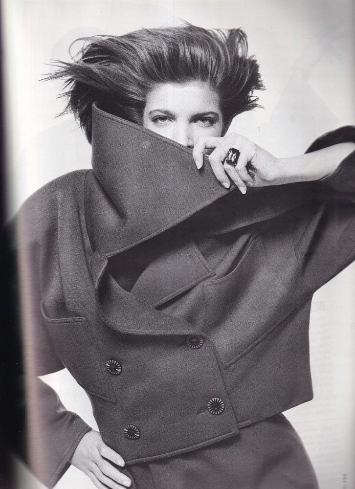 Vogue Paris August 1985 : Beth Rupert by Albert Watson | the Fashion Spot