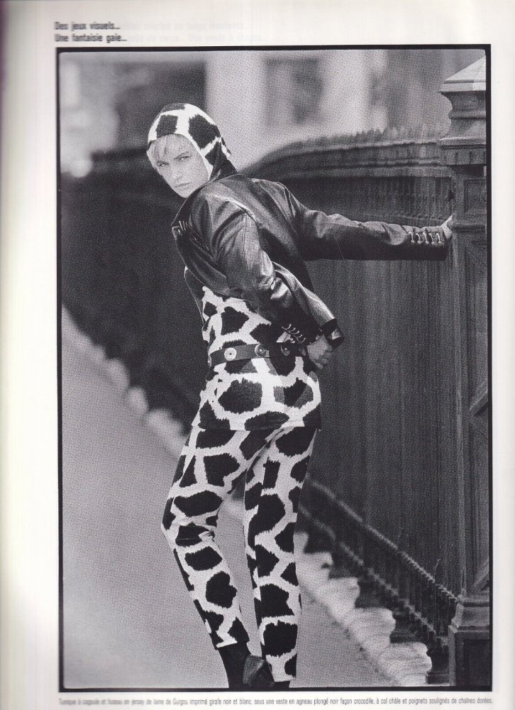 Vogue Paris August 1985 : Beth Rupert by Albert Watson | the Fashion Spot