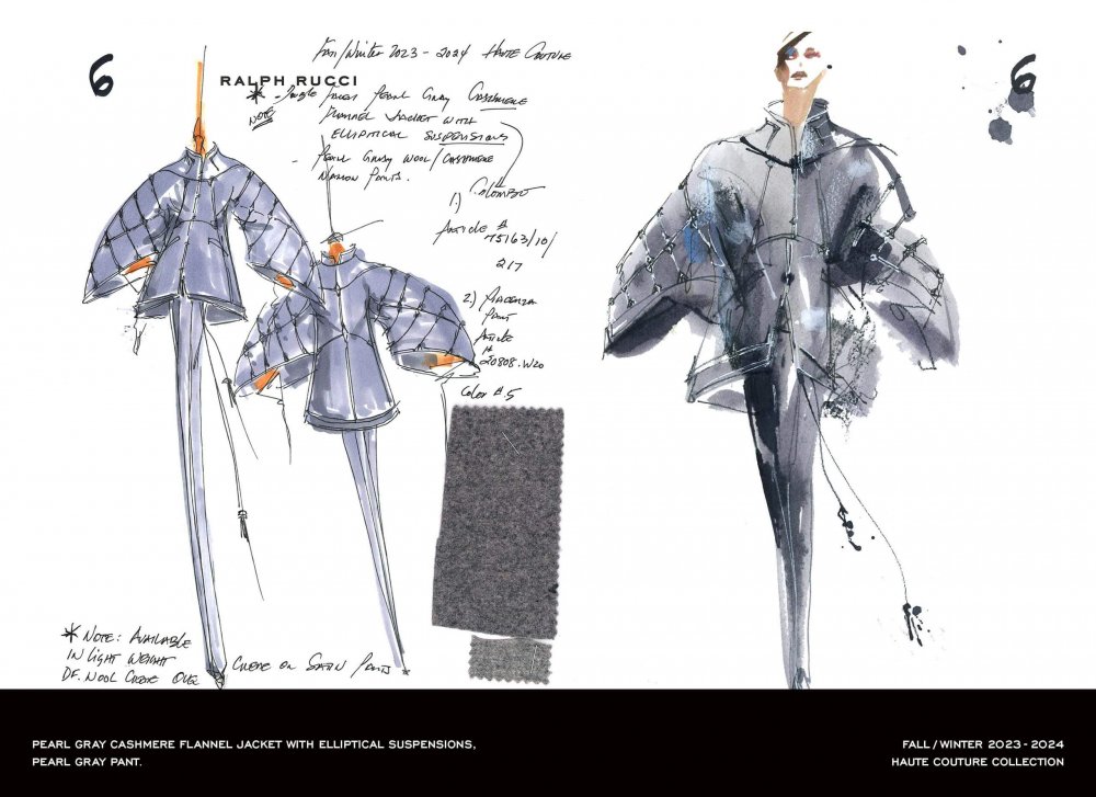 Ralph Rucci Haute Couture F/W 2023.24 Paris | the Fashion Spot