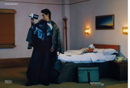 GQ China February 2024: Xiao Zhan by Rocco Liu | the Fashion Spot