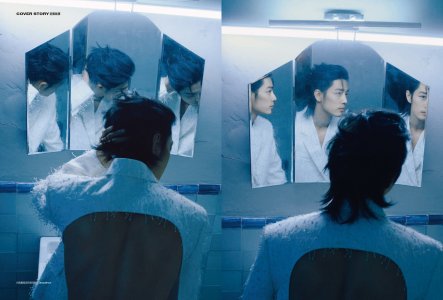 GQ China February 2024: Xiao Zhan by Rocco Liu | the Fashion Spot