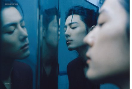 GQ China February 2024: Xiao Zhan by Rocco Liu | the Fashion Spot