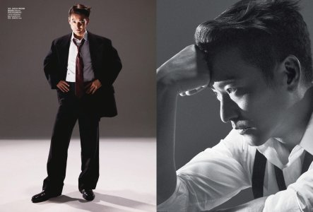 GQ China February 2024: Xiao Zhan by Rocco Liu | the Fashion Spot