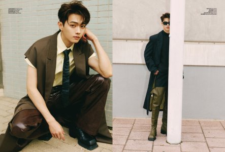 GQ China February 2024: Xiao Zhan by Rocco Liu | the Fashion Spot