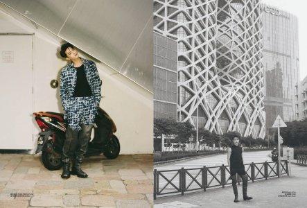 GQ China February 2024: Xiao Zhan by Rocco Liu | the Fashion Spot