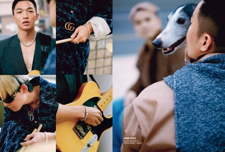 GQ China February 2024: Xiao Zhan by Rocco Liu | the Fashion Spot